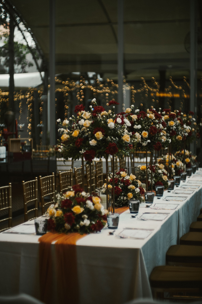 Freddy & Sally Reception Dinner | FIOR | Bridestory