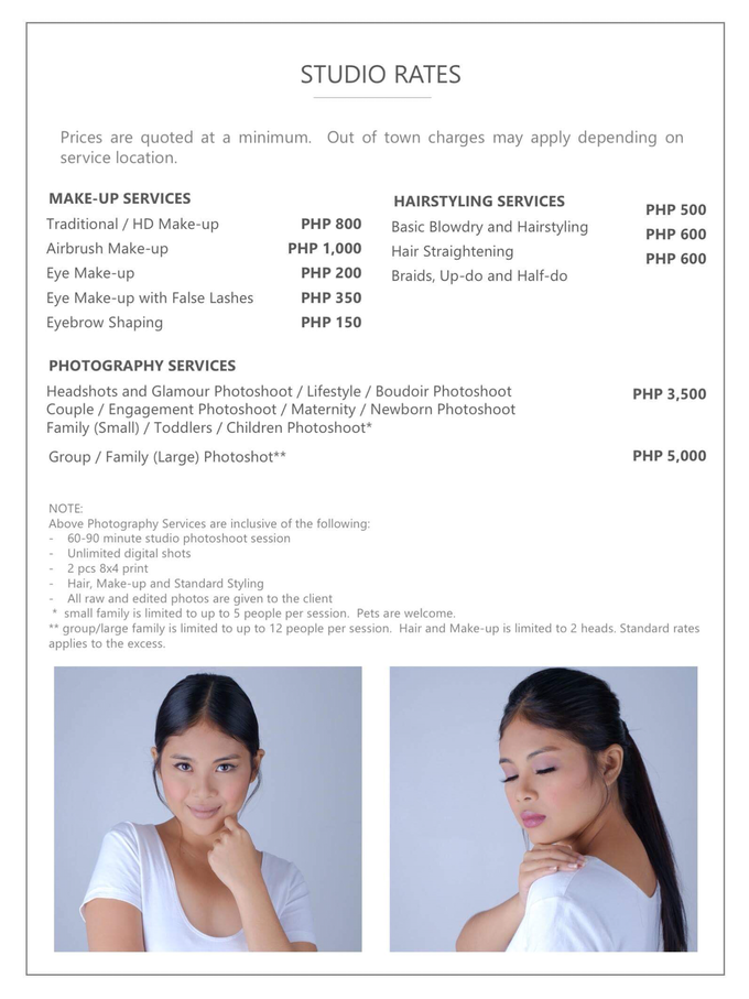 Studio Rate by Headmasters Philippines | Bridestory.com