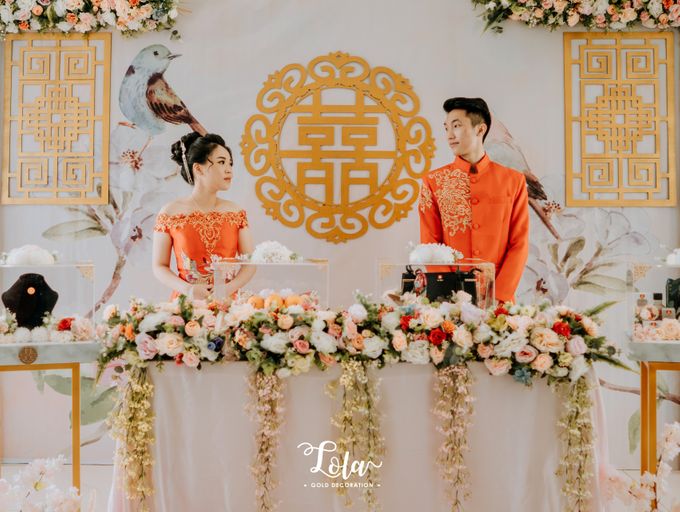 The Sangjit of Eckel & Melly | Lola Gold Sangjit | Bridestory