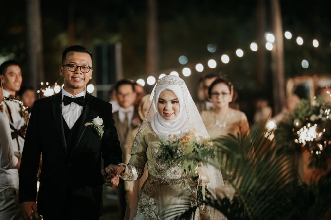 Simple Rustic Songket Gown by LAKSMI - Kebaya Muslimah & Islamic Bride ...