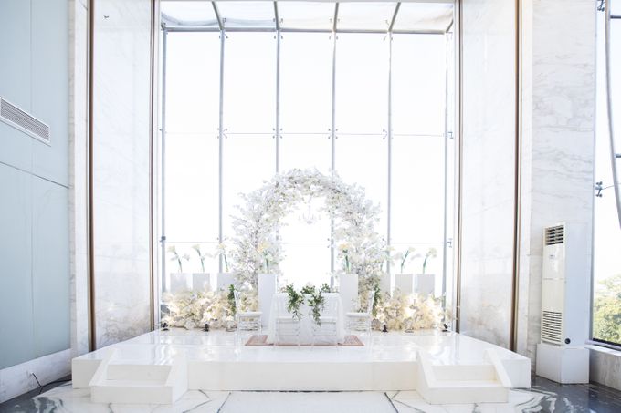 Veby & Banial Wedding Decoration at Intercontinental Wedding Hall by ...