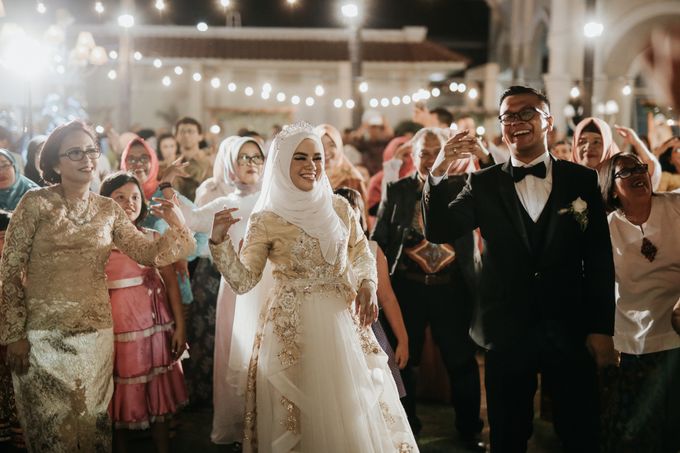 Simple Rustic Songket Gown by LAKSMI - Kebaya Muslimah & Islamic Bride ...