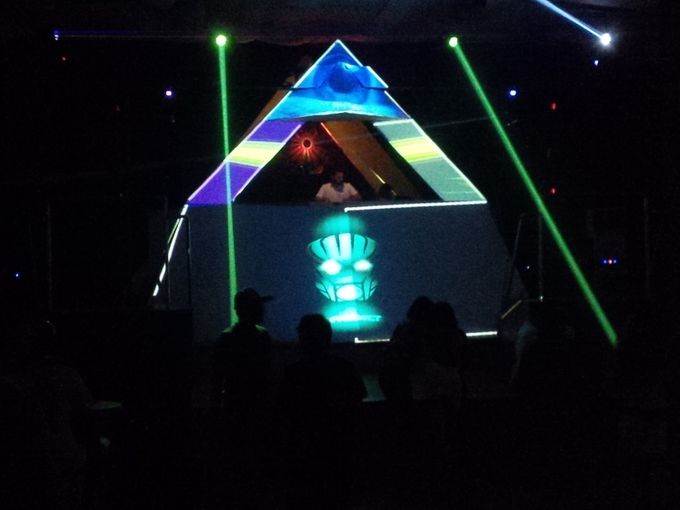 DJ Video Mapping by Bali Pyro | Bridestory.com