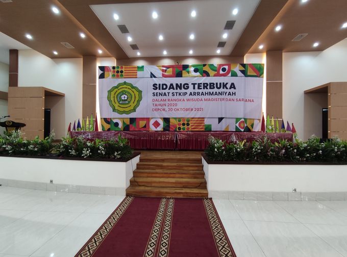 Wisuda STKIP Arrahmaniyah 2021 by Graha and Conventional Hall Ronatama ...