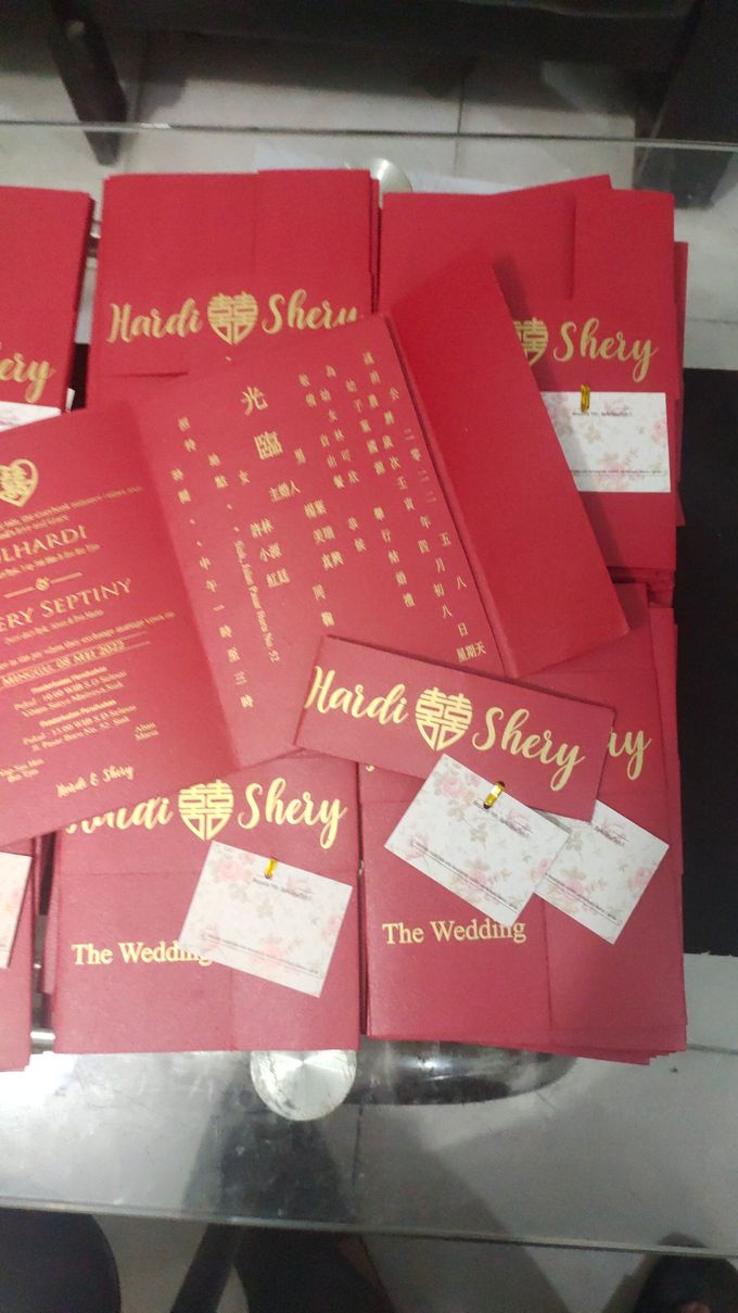 Undangan Chinese Hardy & shery | Sanggar Undangan | Bridestory