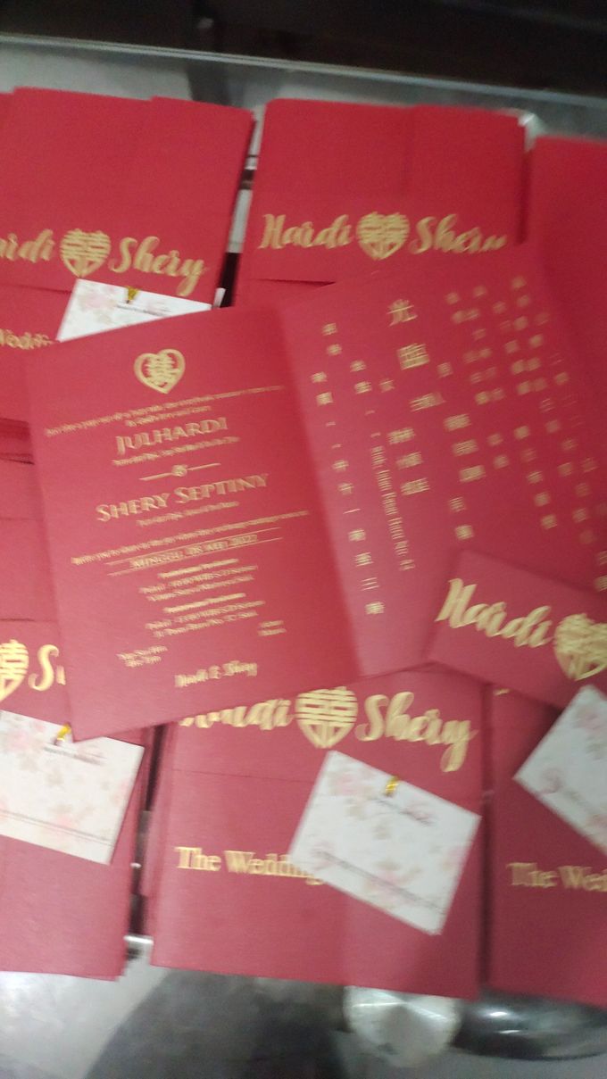 Undangan Chinese Hardy & shery | Sanggar Undangan | Bridestory
