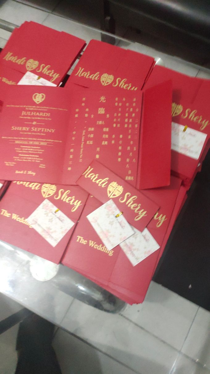 Undangan Chinese Hardy & shery | Sanggar Undangan | Bridestory