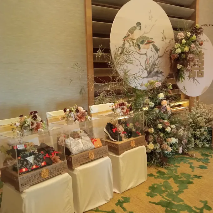 Tea Pai Ceremony by Mykids.Mys_sangjit_seserahan | Bridestory.com