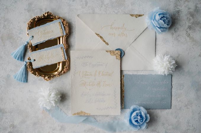 The Engagement of Michelle and Yohanes by Alora Letters // Calligraphy ...