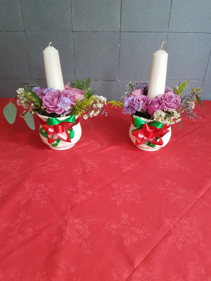 Decor Kapel Santamaria Juanda by nanami florist | Bridestory.com