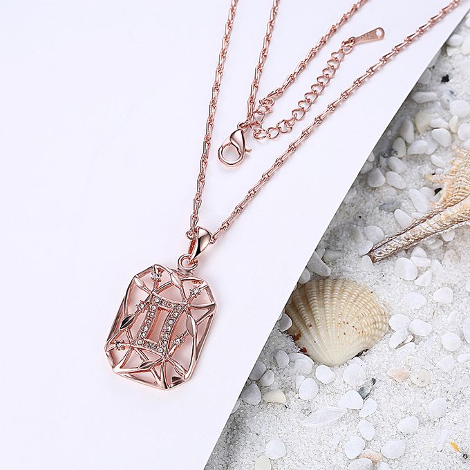 TIARIA Ornament Diamond Necklace Perhiasan Emas Kalung Berlian | TIARIA ...