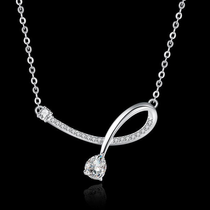 Silver Lining Necklace | TIARIA | Bridestory