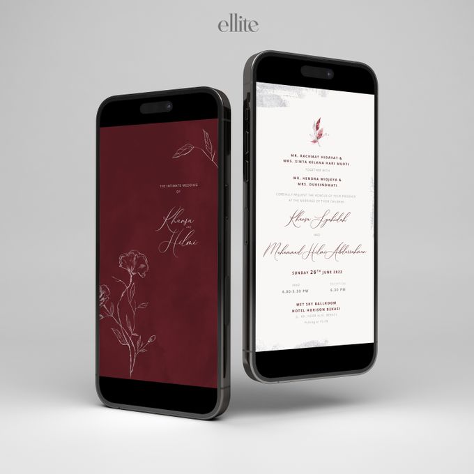 KH INVITATION by Ellite Design | Bridestory.com