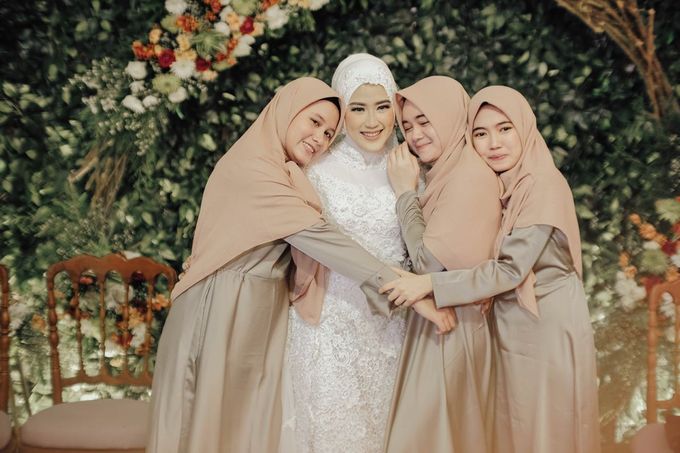 Akad Nikah Ceremony Dyah And Harun Laksmi Kebaya Muslimah And Islamic