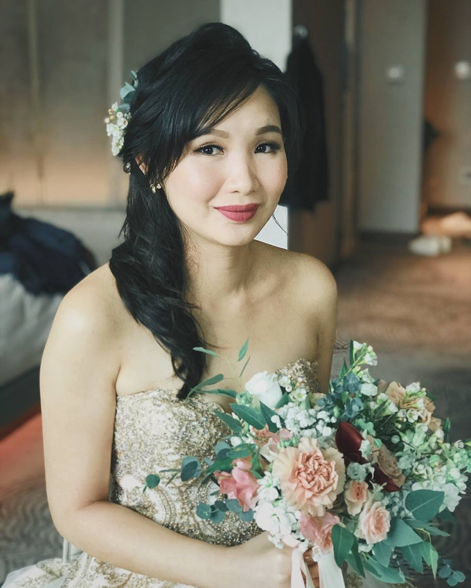 Kyenne’s Wedding day by Queen Makeup Artist | Bridestory.com