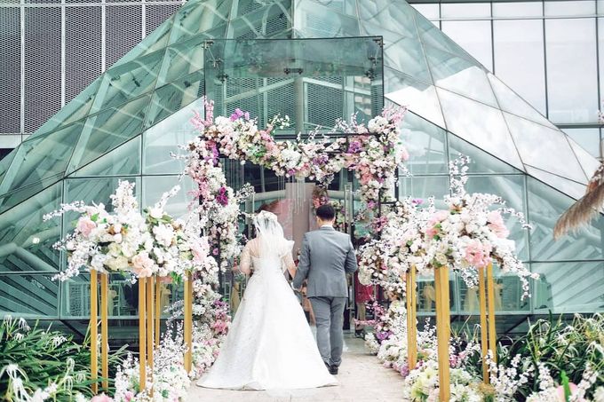 Holy Matrimony Wedding by Bleubell Design | Bridestory.com