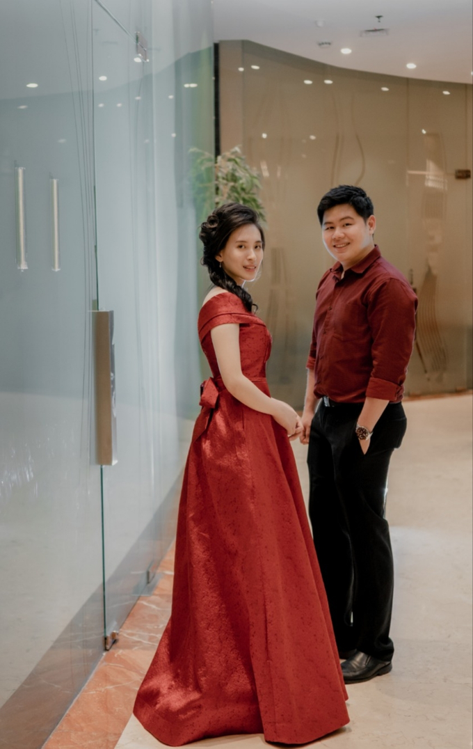 Bride Sangjit dress by stella atelier | Bridestory.com