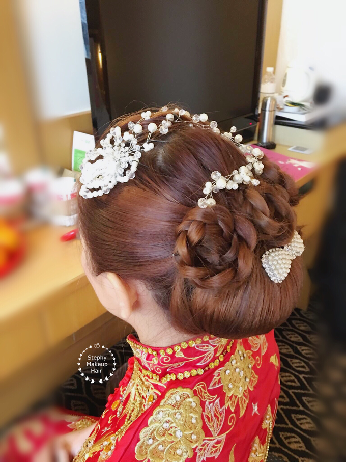 Chin | Traditional Tea Ceremony Qun Kua | Stephy Ng Makeup and Hair ...