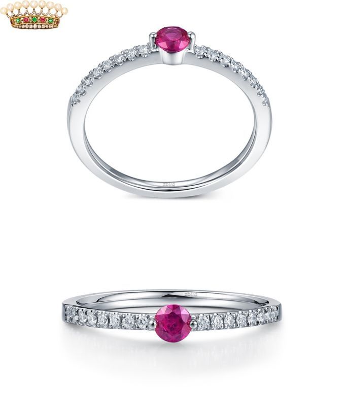 RADIANT RUBY Engagement Diamond Ring | TIARIA | Bridestory