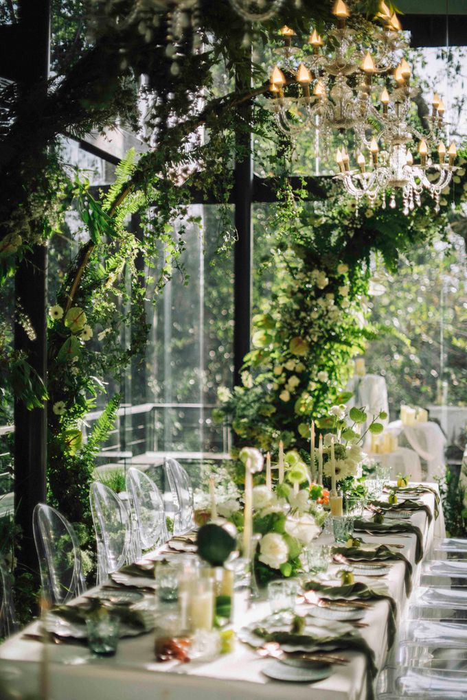 Enchanting Forest Decor at Tirtha Glass House | Silverdust Decoration ...