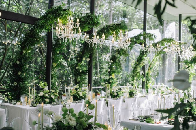 Enchanting Forest Decor at Tirtha Glass House | Silverdust Decoration ...
