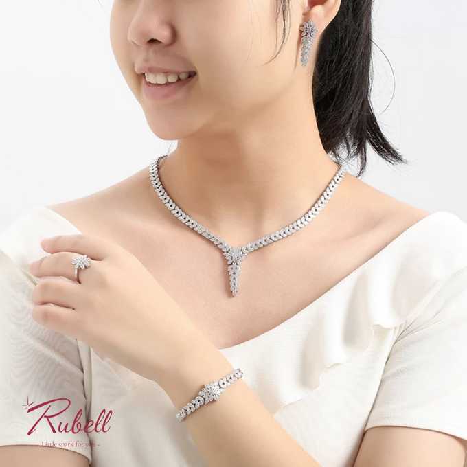 Natalie Jewel Set | Rubell Jewelry | Bridestory