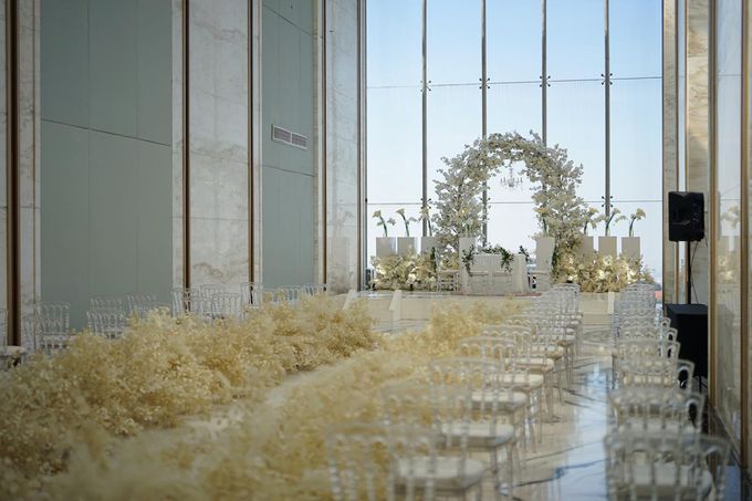 Veby & Banial Wedding Decoration at Intercontinental Wedding Hall by ...