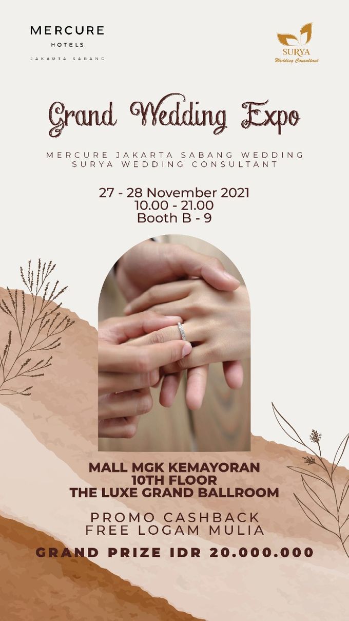 WEDDING EXPO AT MALL MGK KEMAYORAN by Surya Wedding Consultant ...