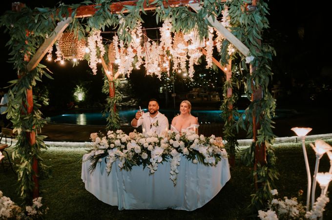 JESSICA & ARI TITO WEDDING RECEPTION | Astagina Resort Villa & Spa Bali ...