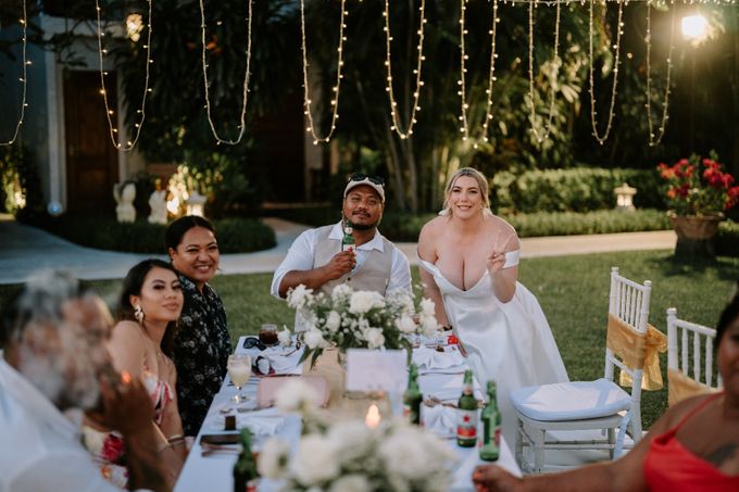 JESSICA & ARI TITO WEDDING RECEPTION | Astagina Resort Villa & Spa Bali ...