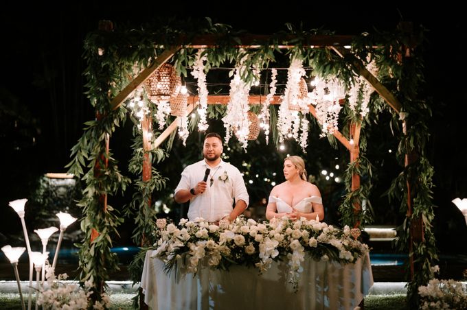 JESSICA & ARI TITO WEDDING RECEPTION | Astagina Resort Villa & Spa Bali ...