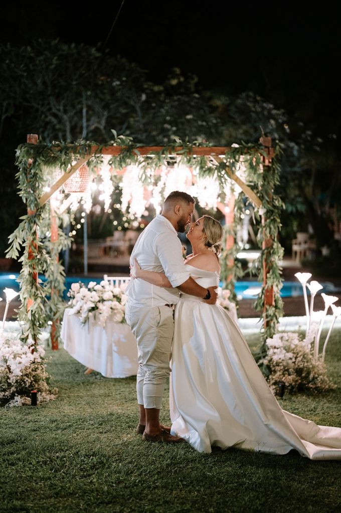 JESSICA & ARI TITO WEDDING RECEPTION | Astagina Resort Villa & Spa Bali ...