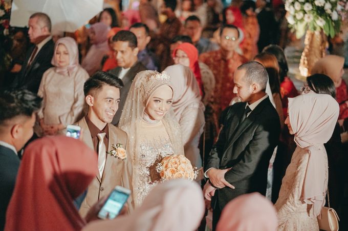 Zakia & Arga di gedung Antam | Diamond Weddings | Bridestory